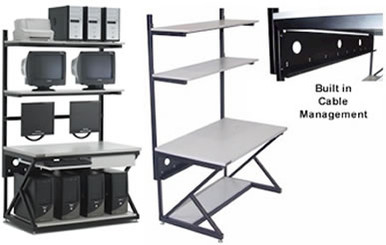 48" Performance LAN Stations - Server Racks Online