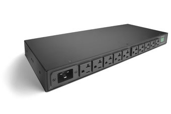Metered CDU Horizontal 1U 100-120V, 30 amp, 10 NEMA 5-20R - Server ...