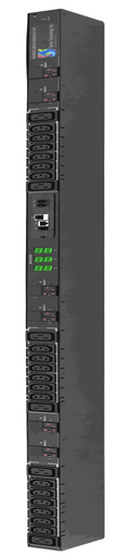 Switched PDU 208 3-Ph Delta, 50A, CS8365, (18) C13 + (6) C19, 0U ...