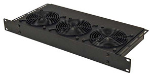 Rackmount Fan Assembly, Three 75 CFM Fans - Server Racks Online