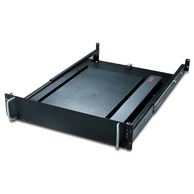 19" Rotating Keyboard Drawer Black - Server Racks Online