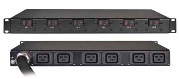 Basic ePDU, 208V 3-Phase Delta, 50A, CS8365, (30) 5-20R - Server Racks ...