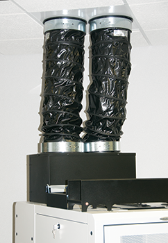 Flexible Chimney Kit - 48"D Enclosures - Incl. Ceiling panel, Ducts ...