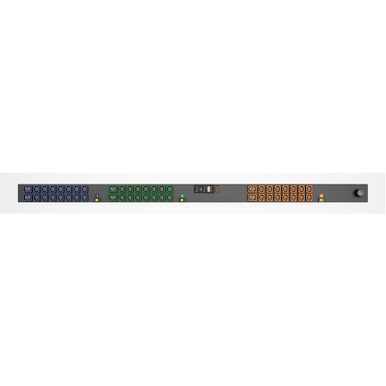 48-Outlets PDU - Metered - 2P+E (IP67) - 42 x U-Lock IEC 60320 C13, 6 x ...