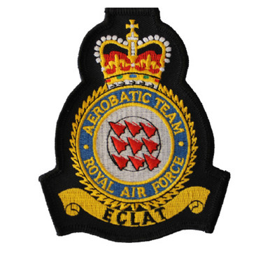 Official Red Arrows ECLAT Embroidered Badge