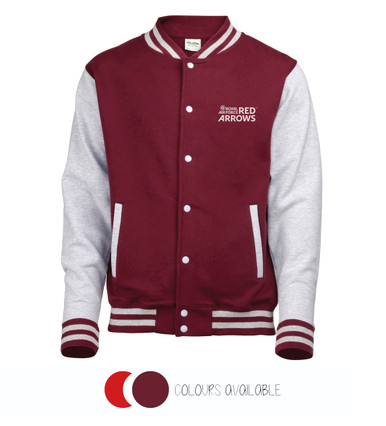 Official RAF Red Arrows Logo Baseball Jacket