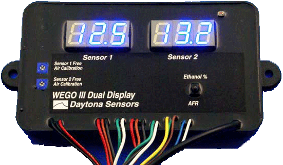 Daytona Sensors WEGO 3 Dual Channel Wideband AFR Tuning Kit 112005 ...