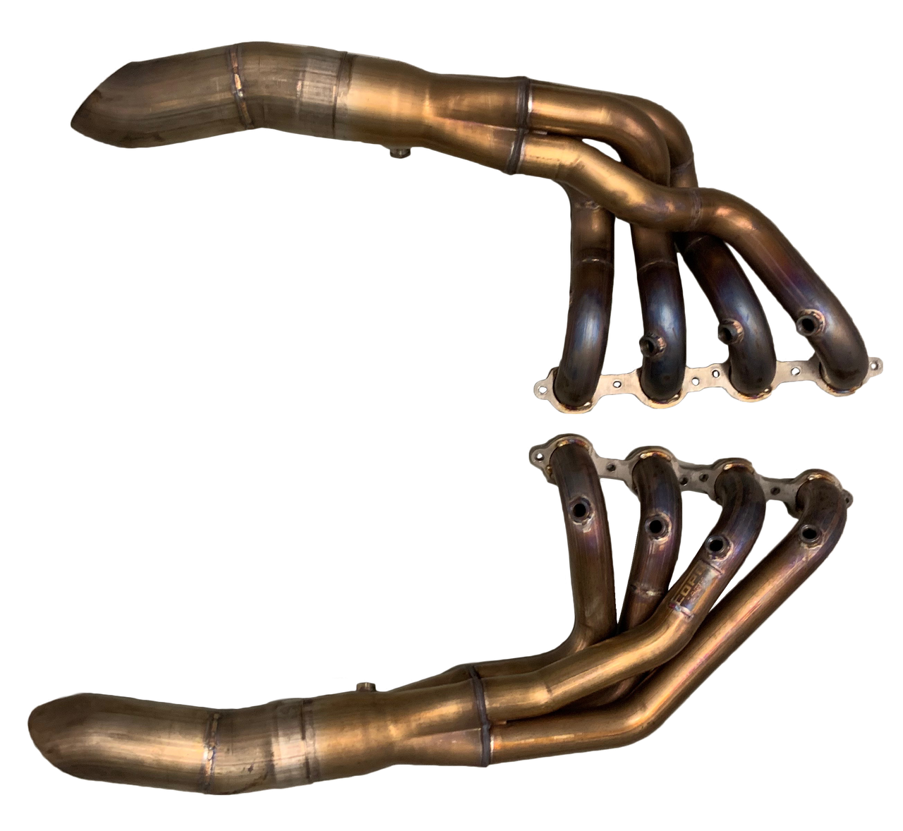 Gen 6 COPO 350ci SC Stainless Steel Headers with 8 O2 Bungs - Patterson ...