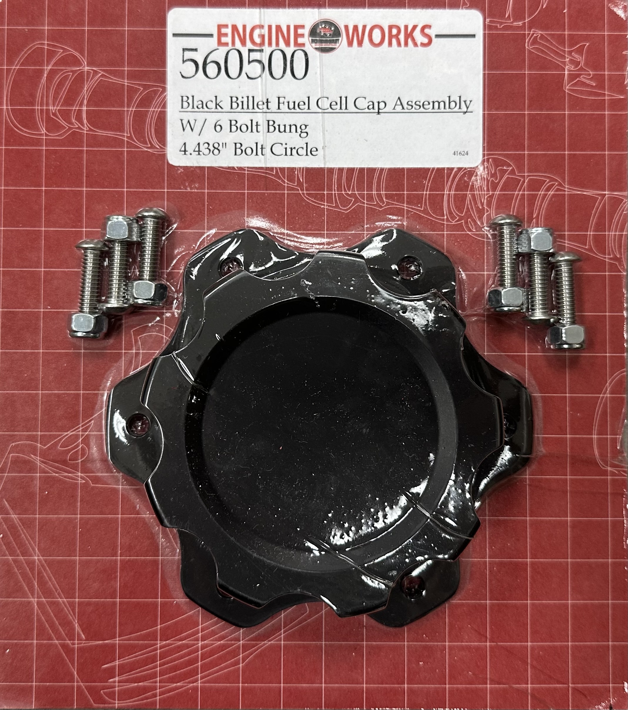 Engine Works Twist-Off Fuel Cap - Patterson Elite