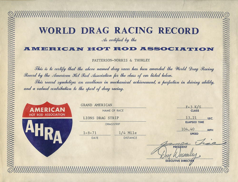 Throwback Thursday - Patterson Elite