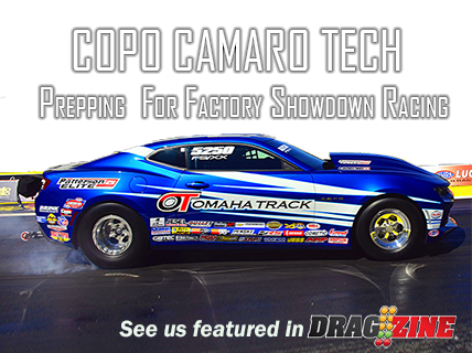 Check out our latest COPO project featured on Dragzine - Patterson Elite