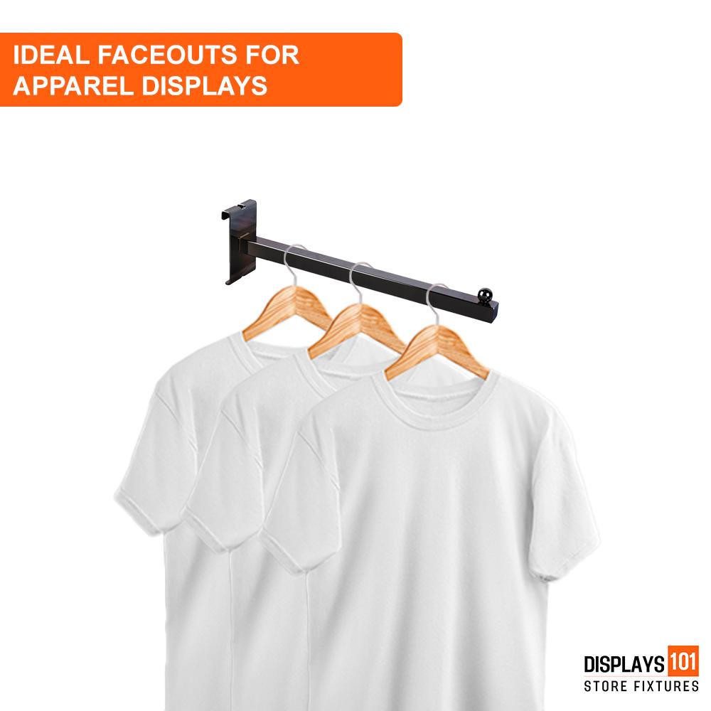 12" White Gridwall Faceout – Perfect for Clean, Organized Displays