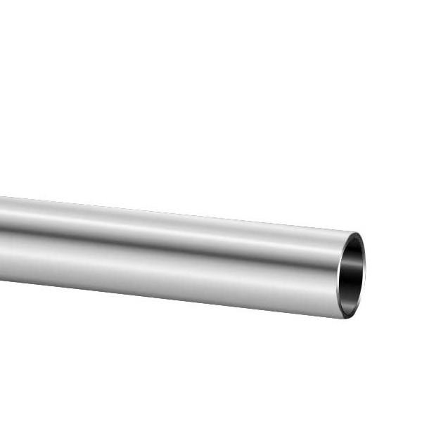 4' Chrome Hangrail for Gridwall and Slatwall Displays
