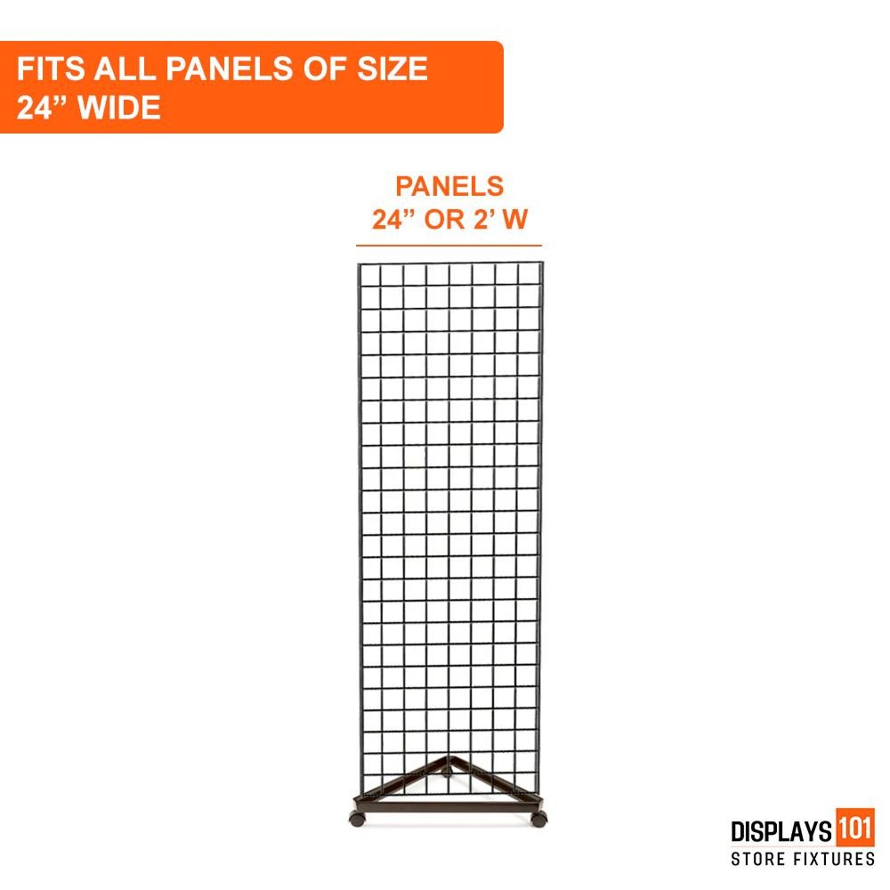 Gridwall 3 Way Triangle Dolly Base With Wheels