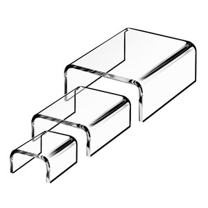 Mini Acrylic Display Riser – Single or Set of 3