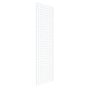 White 2' x 8' Grid Panels – Heavy-Duty Wall Display Solution