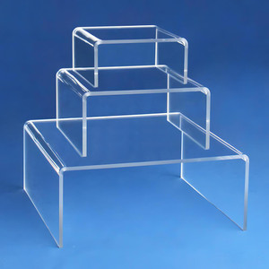 Acrylic Short Risers - Display Stands for Retail & Home