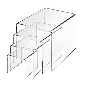 Acrylic Riser Set - Tiered Stands for Retail & Home