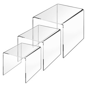 Acrylic Riser Set - Elegant Tiered Display Stands
