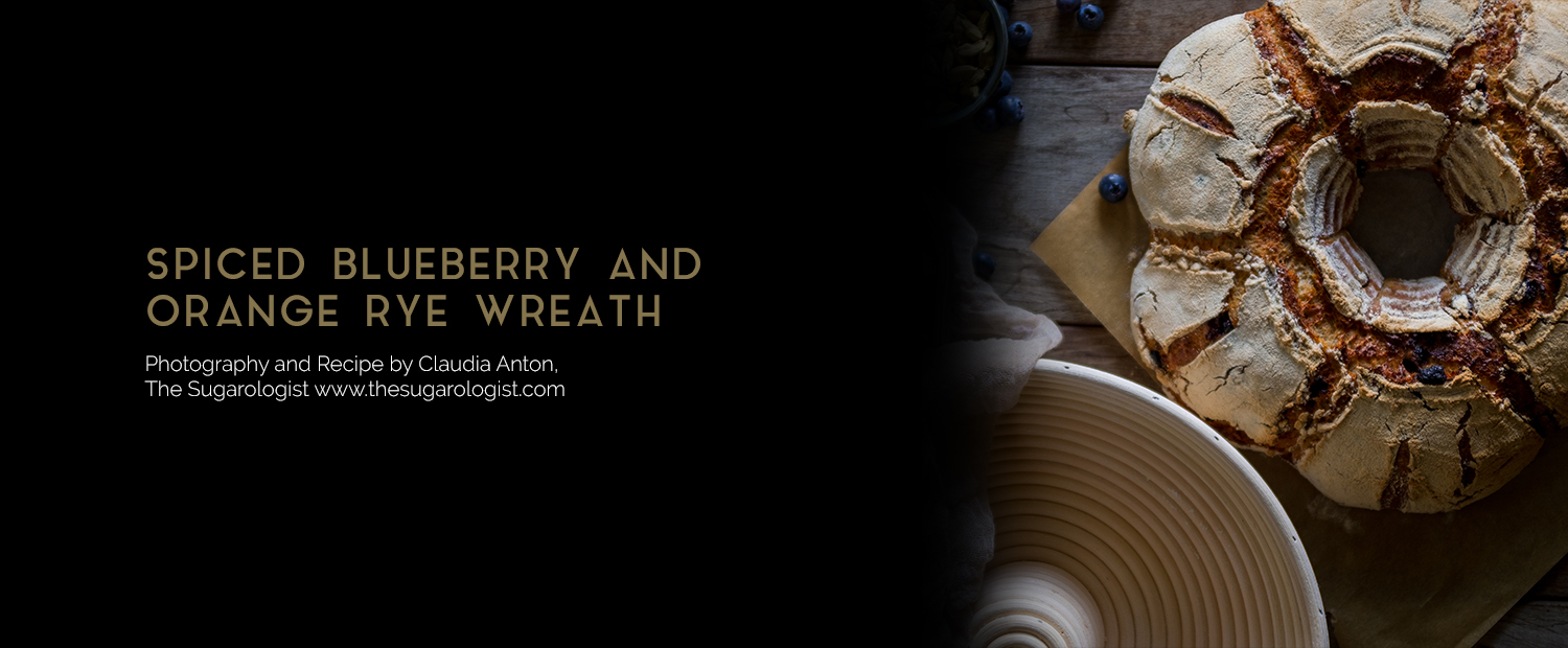 Spiced Blueberry and Orange Rye Wreath - Bakemaster Australia