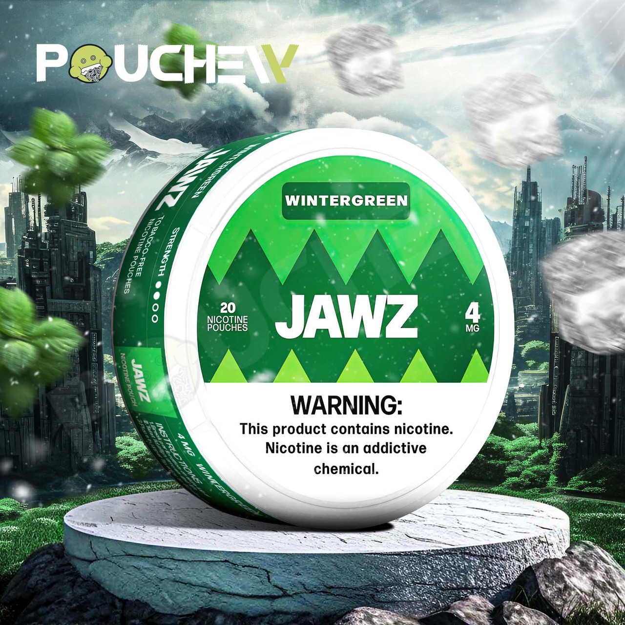 Jawz Pouches - Wintergreen