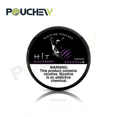 Hit Nicotine Pouches - 15mg Blackberry