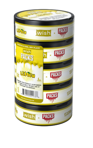 Wish Packs Nicotine Pouches - Lemon