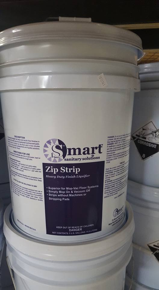 SMART ZIP STRIP 1/5-GAL - CLEANING SYSTEMS CO.