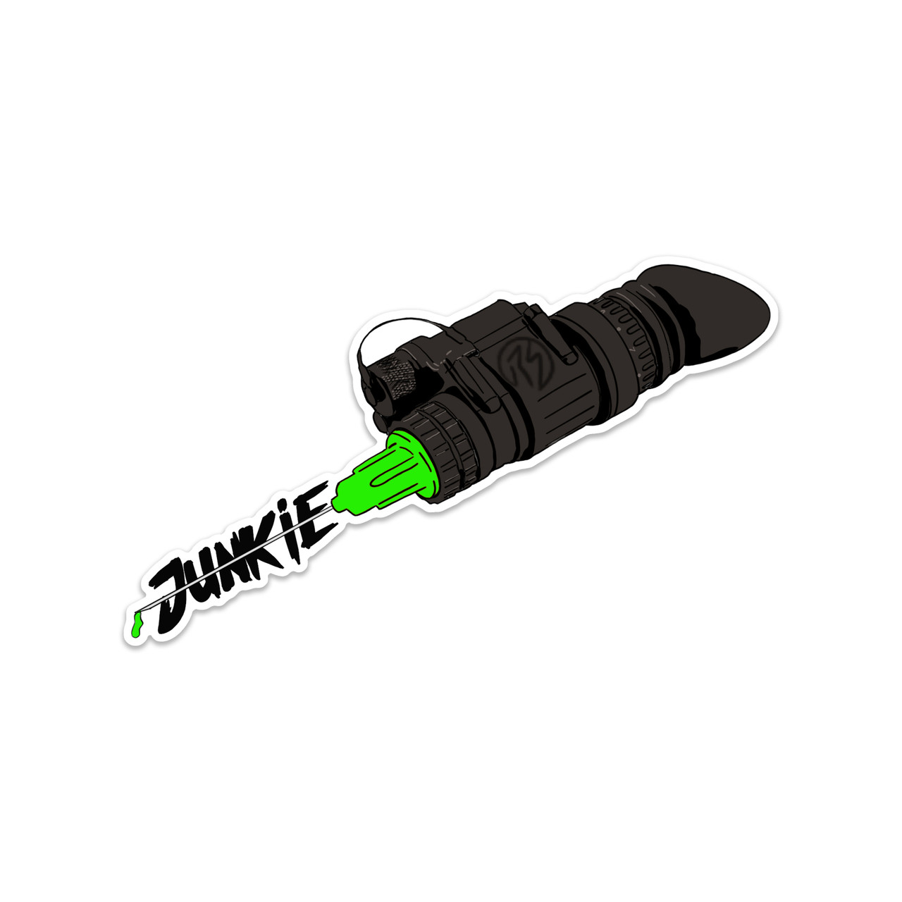 NVG Junkie Sticker