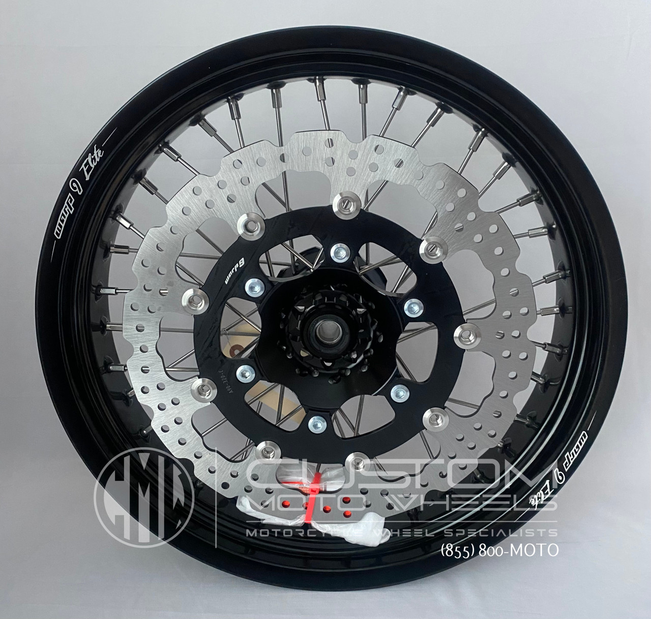 Warp 9 DR650 Front Supermoto Wheel | Custom Moto Wheels