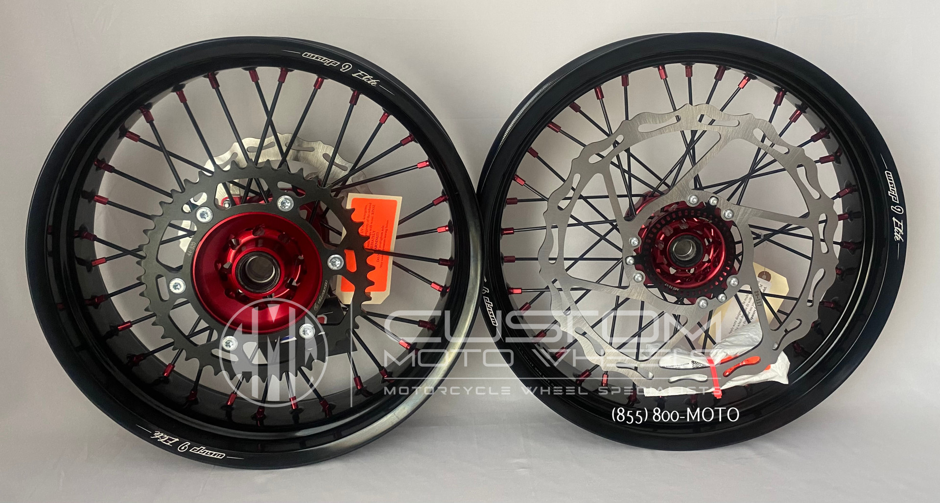 Warp 9 Supermoto Wheels CRF250L / CRF300L Ready to Ship!