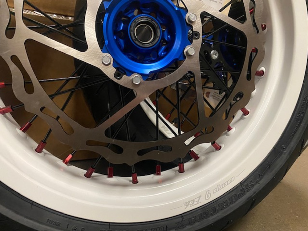 Warp 9 Supermoto Wheels with Tires | Custom Moto Wheels