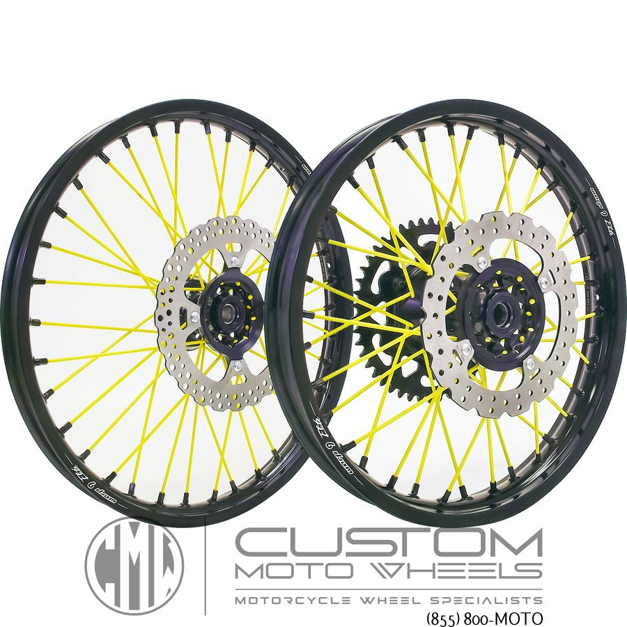 Warp 9 Flat Track Wheel Set | Custom Moto Wheels