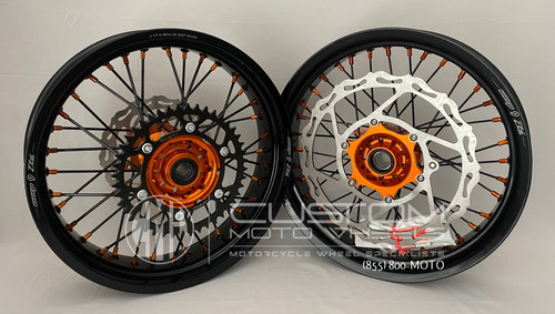 Warp 9 Supermoto Wheels KTM Ready to Ship! | Custom Moto Wheels