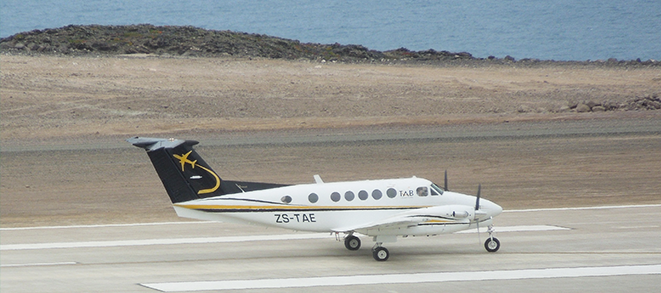 King Air First Plane to Land on One of Most Isolated Inhabited Islands ...
