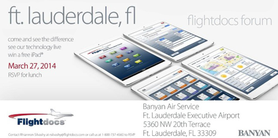 FlightDocs to Hold Maintenance Tracking Forum in Ft. Lauderdale ...