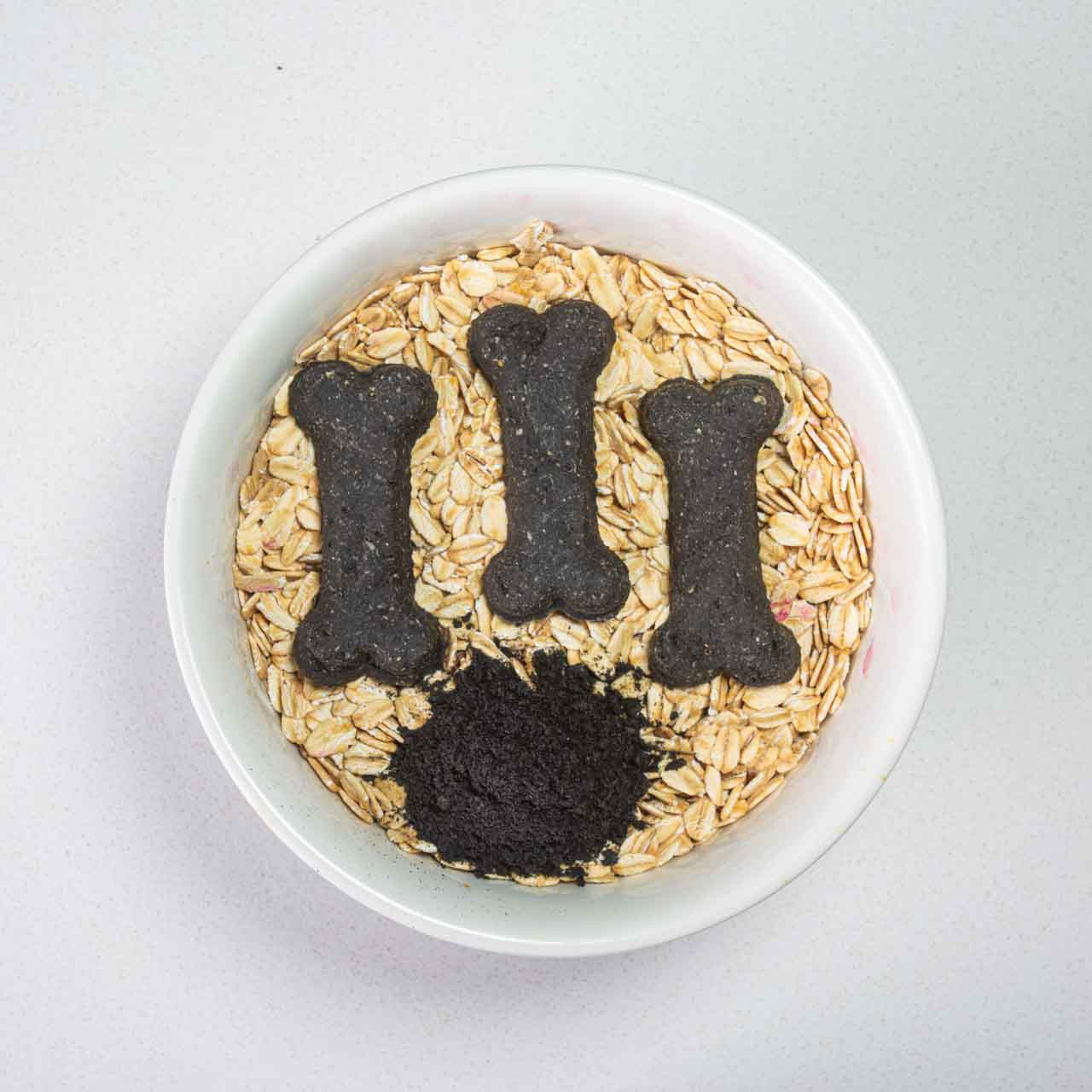 Charcoal & Oatmeal Gourmet Dog Biscuits