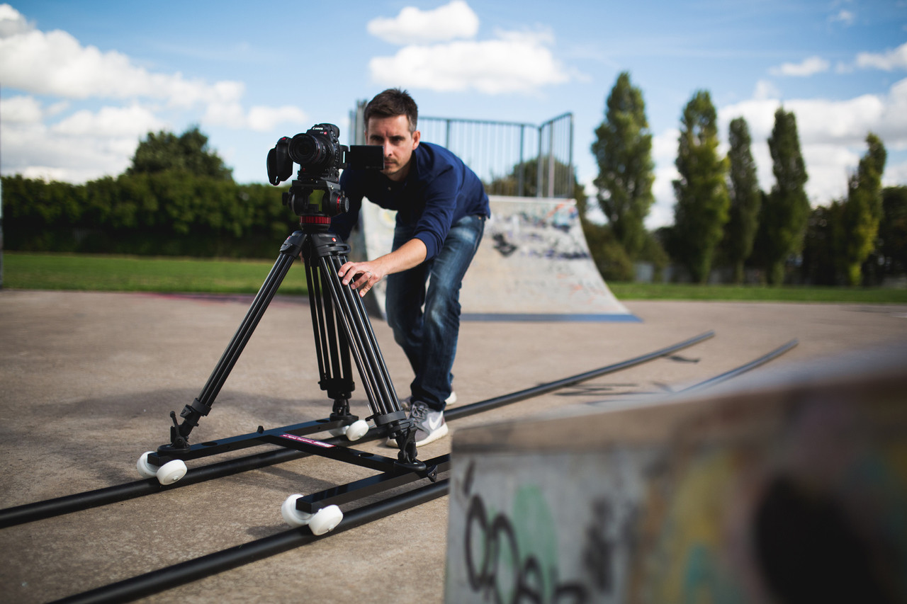 Hague D5T Tripod Tracking Dolly Camera Track System | Cameragrip