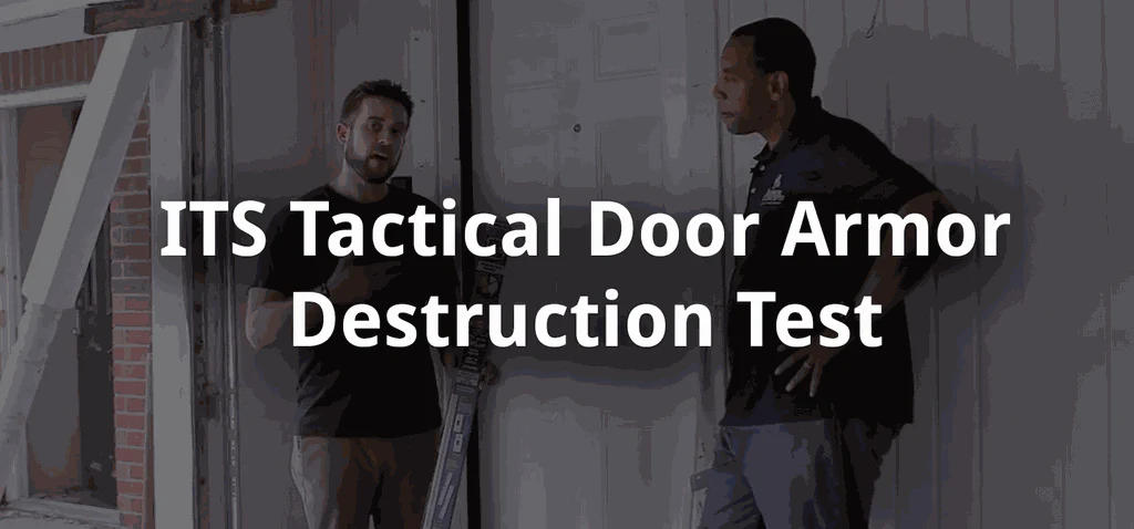 Door Armor Kick In Test With ITS Tactical - Armor Concepts