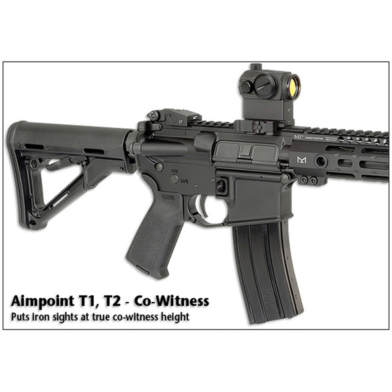 Aimpoint T1/T2 QD Mount - Midwest Industries, Inc.