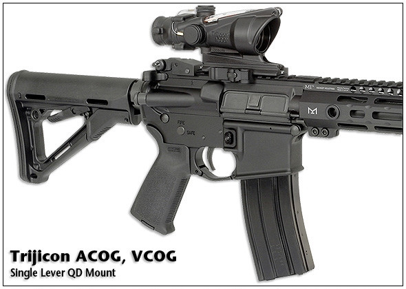 Trijicon ACOG/VCOG QD Mount - Midwest Industries, Inc.