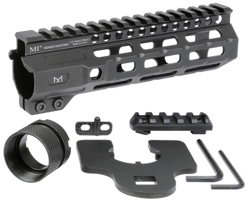 Combat Rail One Piece Free Float Handguard, M-LOK™ - Midwest Industries ...