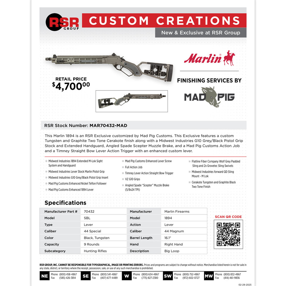 Shop Our Marlin 1894 .44 Mag Mad Pig Customs Collaboration