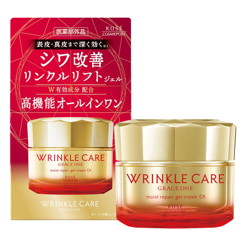 KOSE Grace One Wrinkle Care Moist Repair Gel Cream EX 高絲 真皮修復活肌面霜 EX 100g - MikoPlace U.S. 港日韓 ...