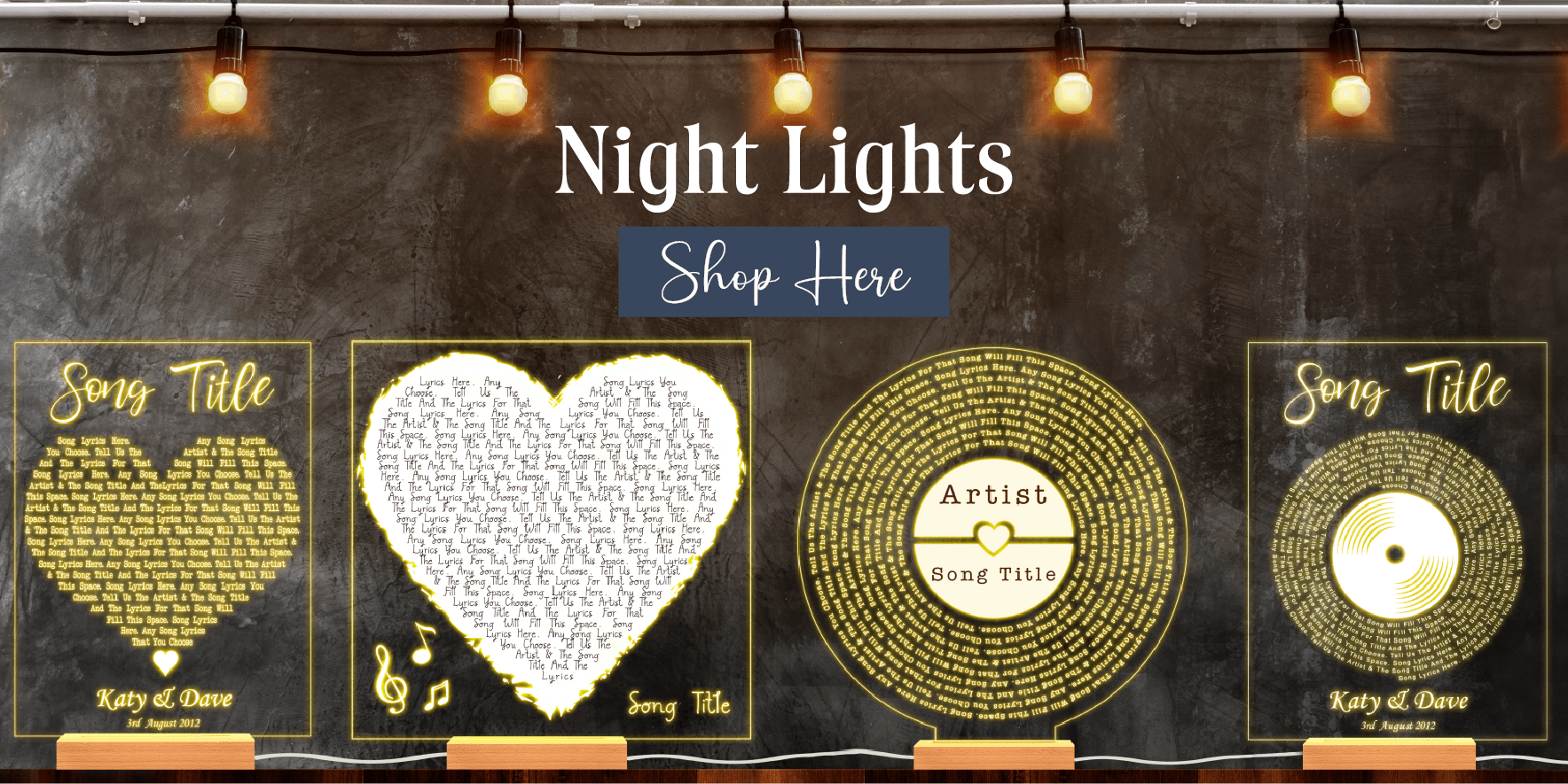 Music Wall Art - Song Lyric Designs