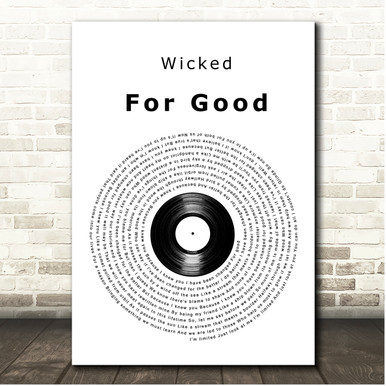 Bee Gees Wedding Day Vinyl Record Song Lyric Print - Song Lyric Designs