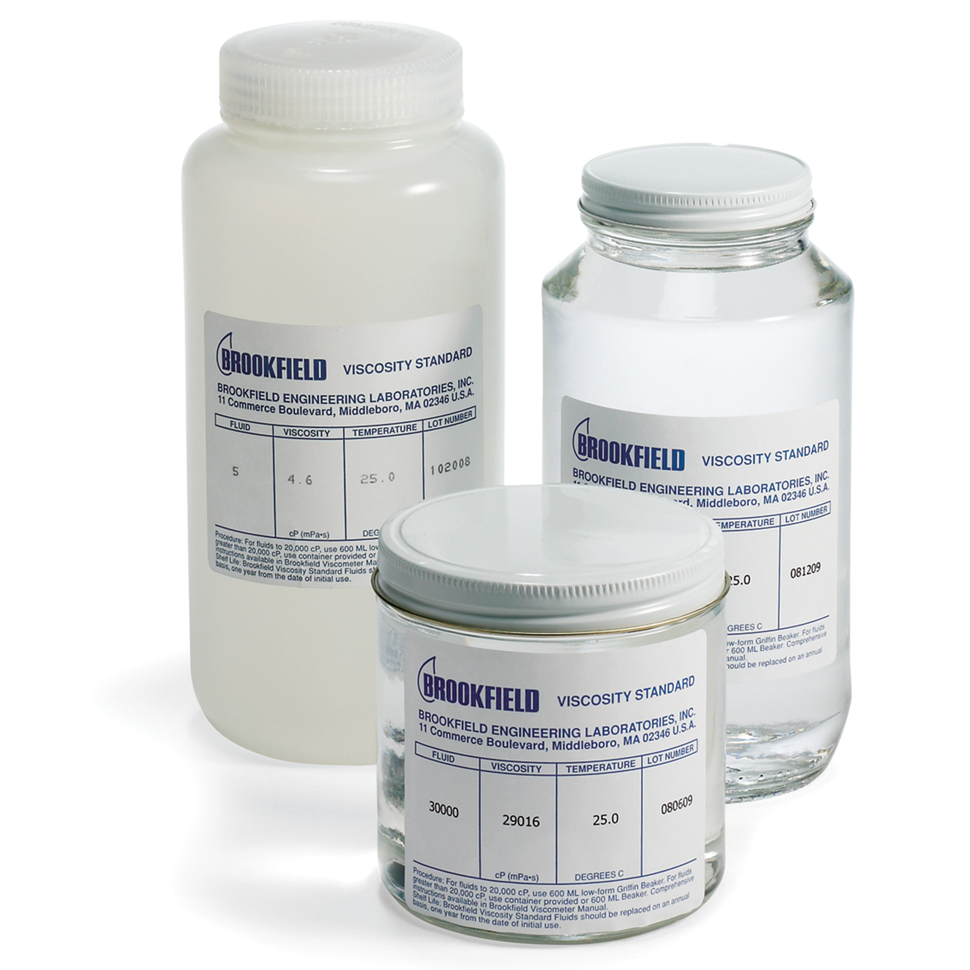 Viscosity Standards | Viscometer and Rheometer Accessories | Ametek ...