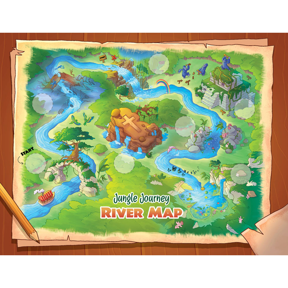 Seven C's Map (Pack of 10) - Jungle Journey Answers VBS 2024 ...