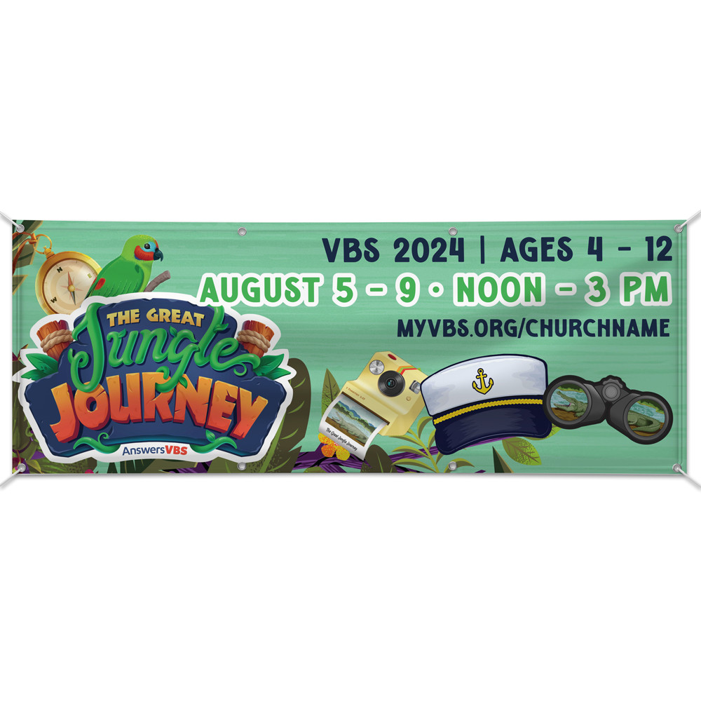 Template VBS Banner: Easy Custom Outdoor Vinyl Banner - Personalize in ...