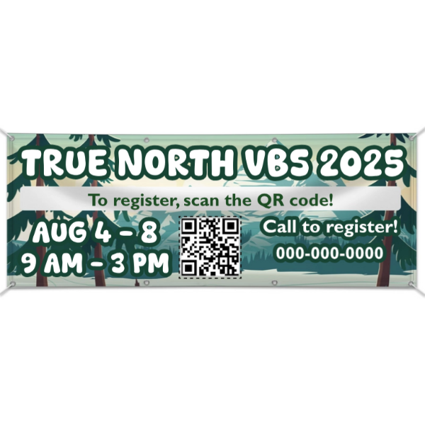 Easy Custom Outdoor Vinyl Banner - Personalize in Real Time - True ...